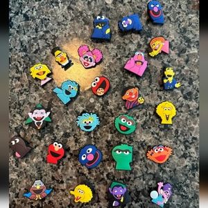 Accessories | Sesame Street Croc Charms Jibits | Poshmark